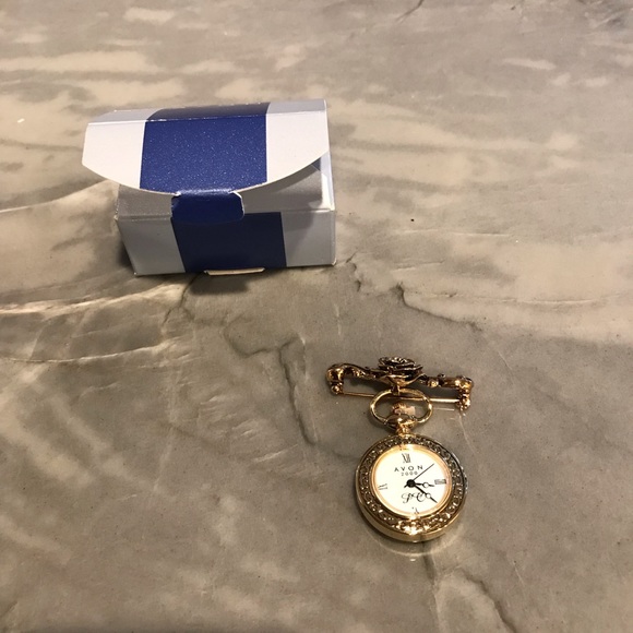 Avon | Jewelry | Vintage Avon Presidents Club Watch Brooch Pin Women ...